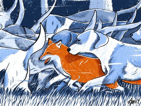 Smart fox | Etsy