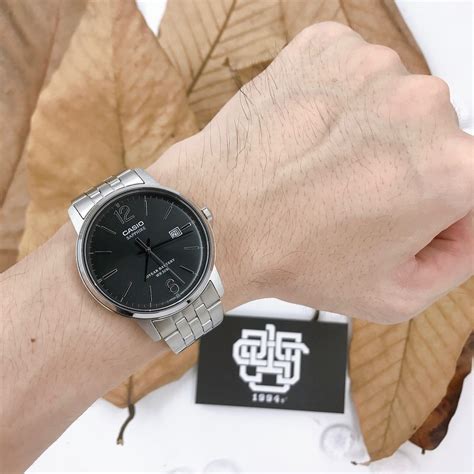 Mua Đồng hồ nam Casio MTS-110 / MTS-110D-1A kính Sapphire chống trầy ...