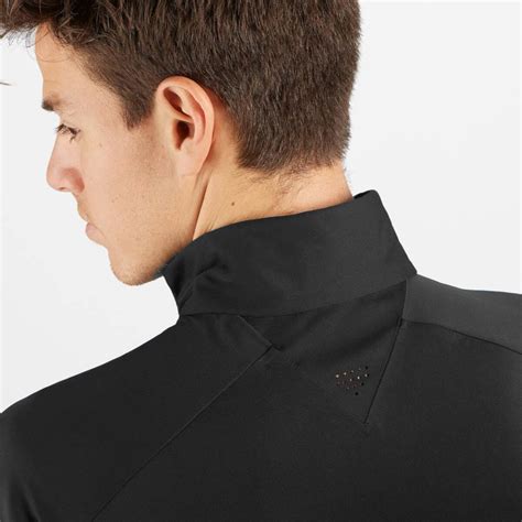 Kurtka Salomon GORE-TEX Infinium™ Windstopper® Pro Deep Black ...