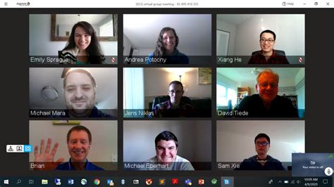 SECG working at home