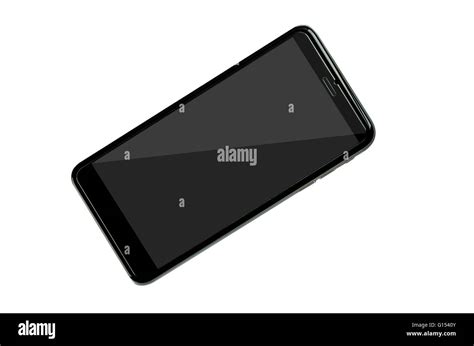 New realistic mobile phone smartphone Stock Photo - Alamy