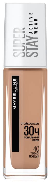 Тональный крем MAYBELLINE Super Stay Active Wear 30h - «MAYBELLINE ...