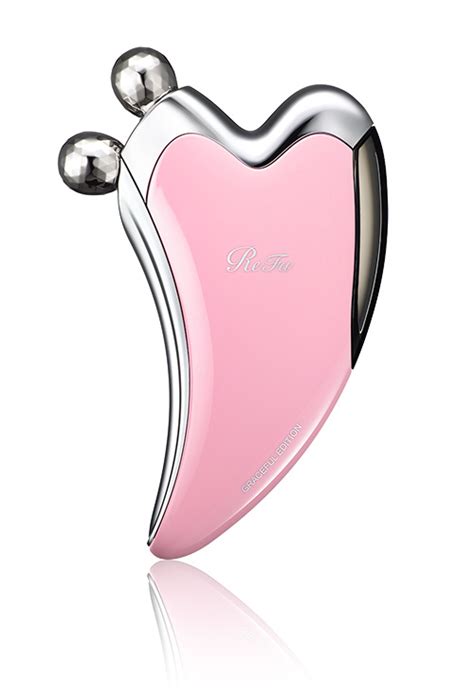 MTG ReFa CAXA Pink Лифтинговый массажер-пластина для лица с микротоками ...