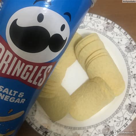 Чипсы картофельные Pringles Salt Vinegar со вкусом соли и уксуса - «Что ...