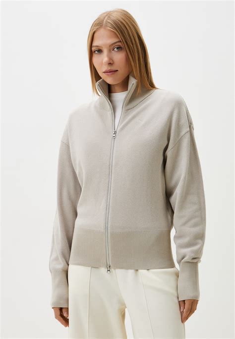 Кардиган PUMA YONA Full-Zip Cardigan, цвет: бежевый, RTLADV389701 ...
