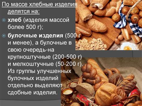 Хлеб и хлебобулочные изделия - презентация онлайн