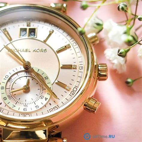 Обзор часов Michael Kors Sawyer MK6360 с хронографом — блог AllTime.ru