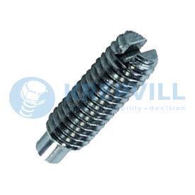 DIN 417 Установочный винт прямой шлиц - KREPVILL