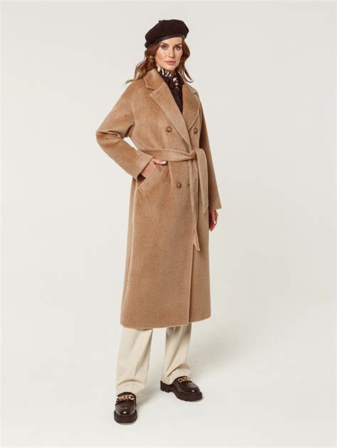 Купить женские длинные пальто КМ1137 TL песок