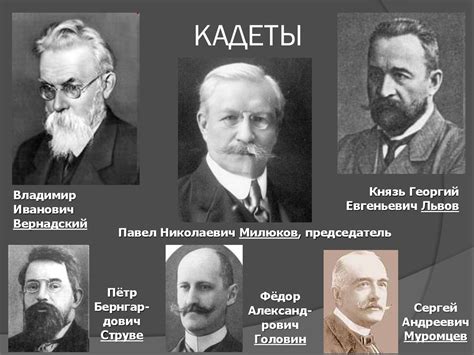 Конституционно-демократическая партия (кадеты) - презентация онлайн