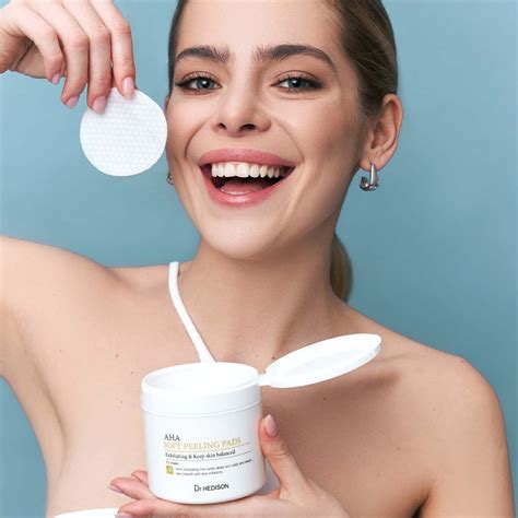 Пилинг-диски с AHA-кислотами Dr.HEDISON AHA Soft Peeling Pads, 70 шт ᐈ ...