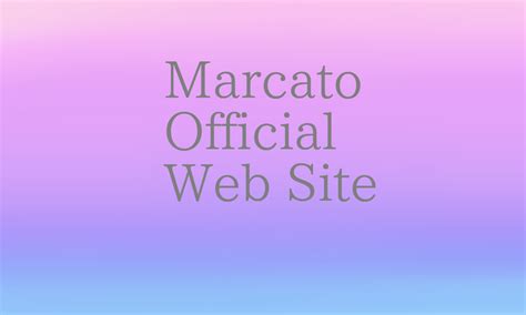 Marcato Official Site