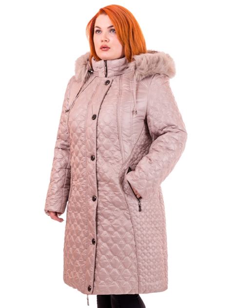 Женское зимнее пальто "София", арт.№153, р-ры 50-60 беж