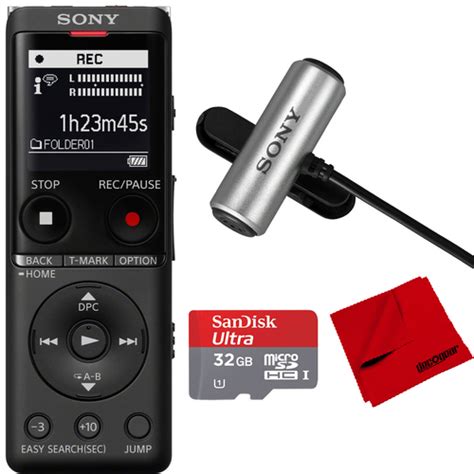 Sony ICD-UX570 Portable Digital Voice Recorder w/ Stereo Microphone ...