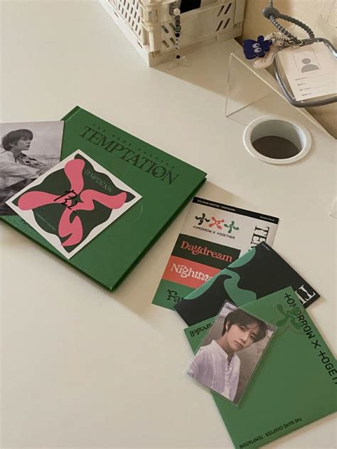 Temptation album | Album, Photo cards, Mini albums