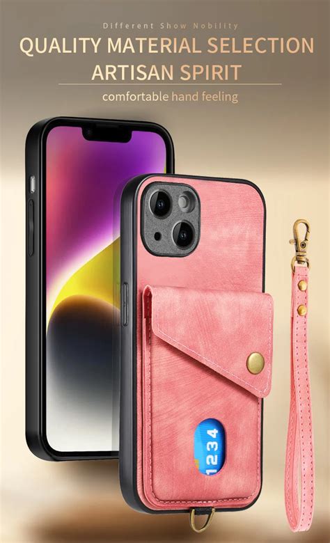 Чехол для iphone 15 16 14 13 12 11 XS XR X 8 Pro Max Plus Mini, кожаный ...