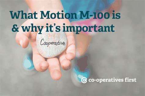 What Motion M-100 is & why it’s important • Co-operatives First