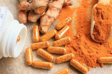 Premium Photo | Turmeric capsule