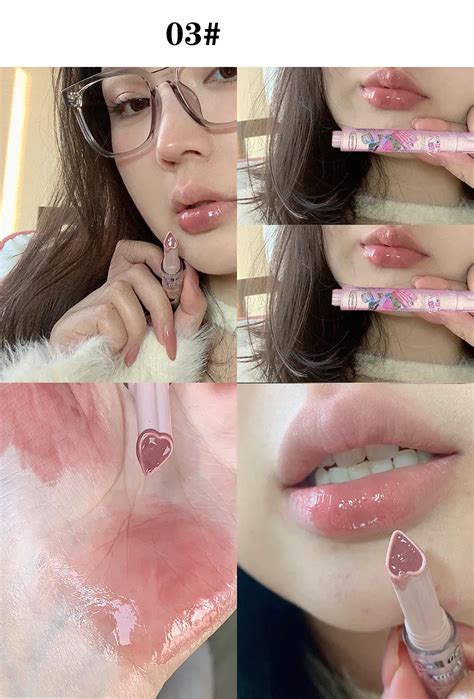 Губная помада Jelly Love, розовая водостойкая, глянцевая, водостойкая ...