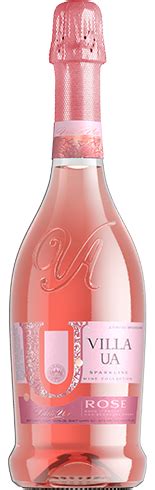 Купити рожеве ігристе вино Rose, напівсолодке 0.75 л Villa UA