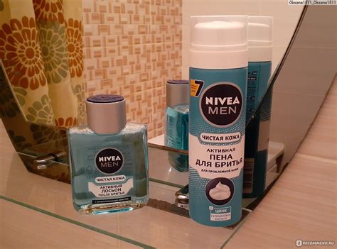Активный лосьон после бритья NIVEA Men Чистая Кожа - «Прекрасный лосьон ...