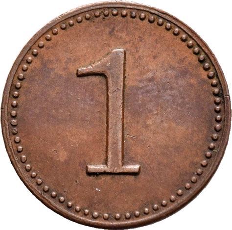 1 (Pfennig) Probe ohne Jahr in vz, Schaaf 1