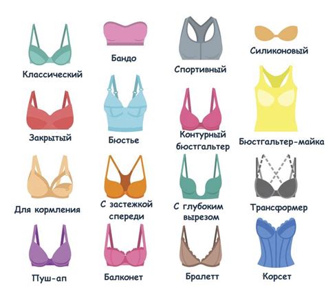 Виды бюстгальтеров: как выбрать хороший лифчик на каждый день - kolobok.ua