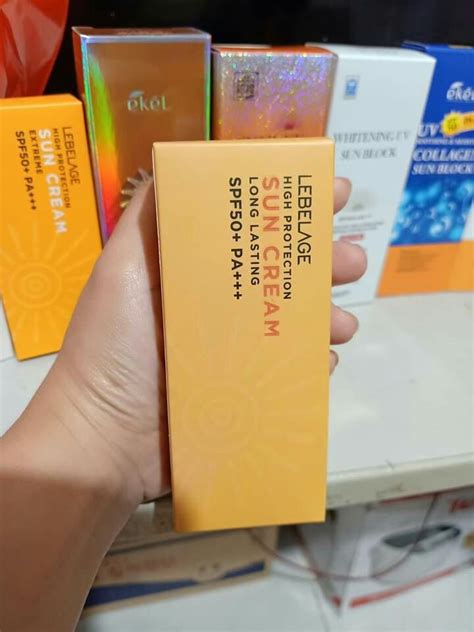 Lebelage Sun Cream, Beauty & Personal Care, Face, Face Care on Carousell