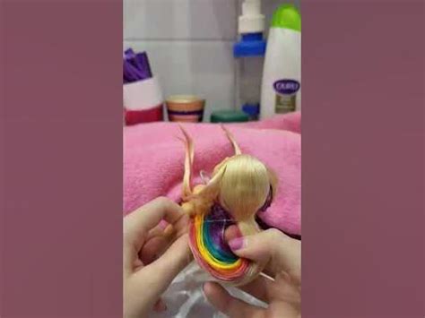 Лёгкая причёска для куклы барби🩷 #barbie #куклы #барби #рекомендации # ...