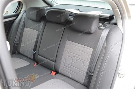 Чехлы Шкода Суперб 2 (авточехлы на сиденья Skoda Superb 2) MW Brothers ...