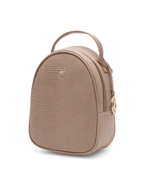 Beverly Hills Polo Club Plecak BHPC-W-06-A23 Beżowy | Modivo.pl