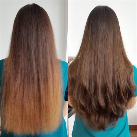 Premium AI Image | Photo of Repairing keratin hair mask