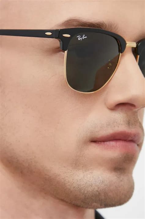 Окуляри Ray-Ban колір чорний | купити на PRM UA