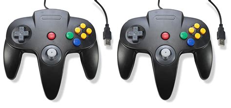 N64 Controller (2 Pack) Black - Walmart.com