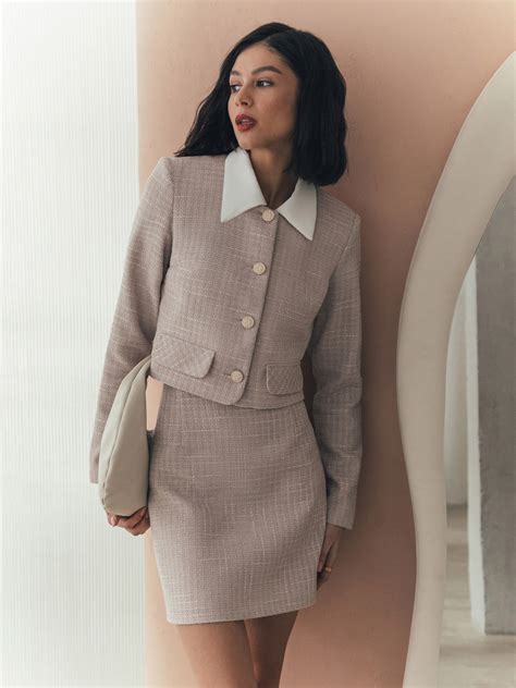Твидовая юбка мини :: LICHI - Online fashion store