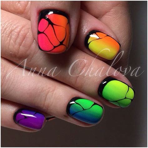 #гель_лак #лак #маникюр #дизайн_ногтей #ногти #градиент #омбре | Fancy ...