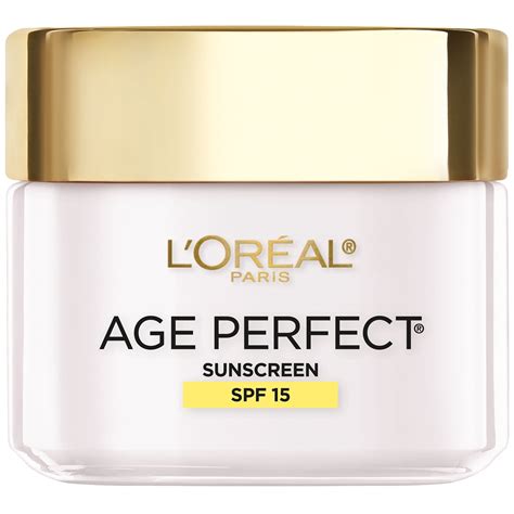 L'Oreal Paris Age Perfect Sunscreen SPF15 Anti Sagging Even Tone, 2.5 ...
