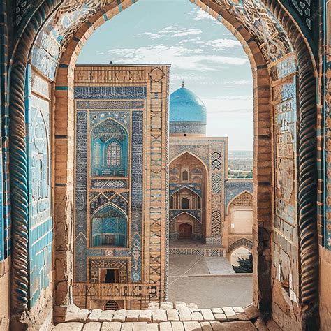 Uzbekistans Rich History and Architecture | Premium AI-generated image