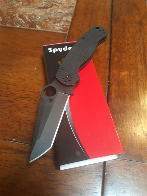 SPYDERCO PARAMILITARY 2 TANTO!!!! : r/knifeclub