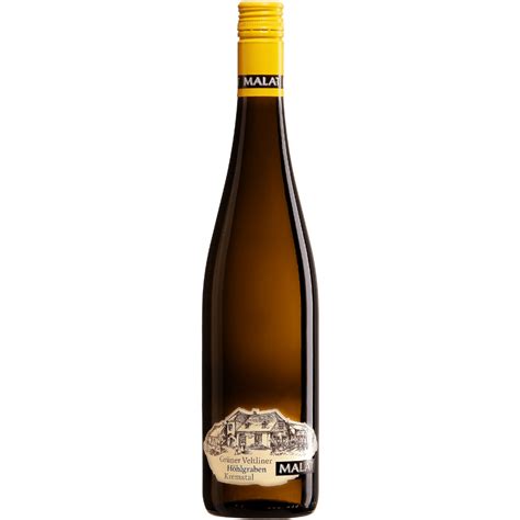 Купить белое сухое Вино Malat Gruner Veltliner Hohlgraben 2018 г 750 мл ...