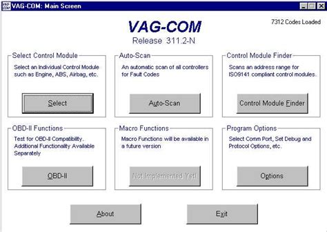 VAG-COM englisch 311.2-N