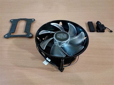 Кулер для процессора Cooler Master CPU Cooler I71C PWM 95W RGB Fan (RR ...
