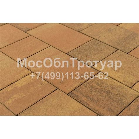 Тротуарная плитка Старый город "Ландхаус", Color Mix "Прайд", h=60 мм ...