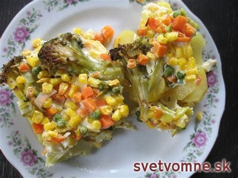 Zapečená zelenina na zemiakoch • Recept | svetvomne.sk | Yemek Tarifi