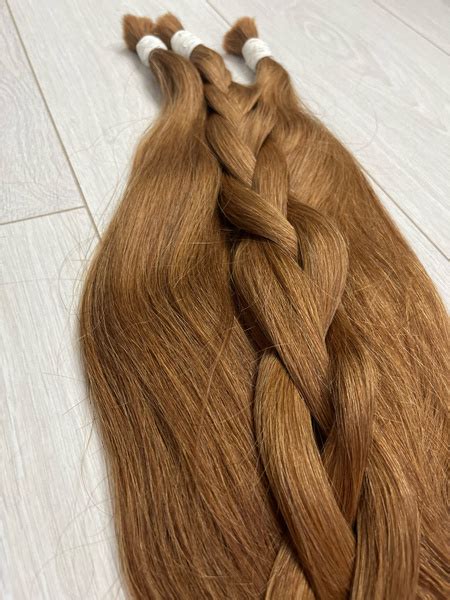 Натуральные волосы PREMIUM в срезе для наращивания 4Q_ brown-haired ...