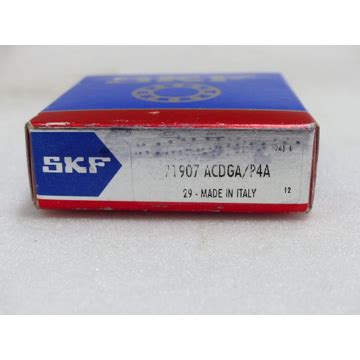 SKF 71907 ACDGA/P4A Hochgenauigkeits - Schrägkugellager Toleranz sieh ...