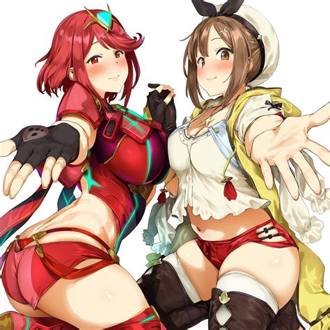 Pyra and Reisalin : r/Xenoblade_R34