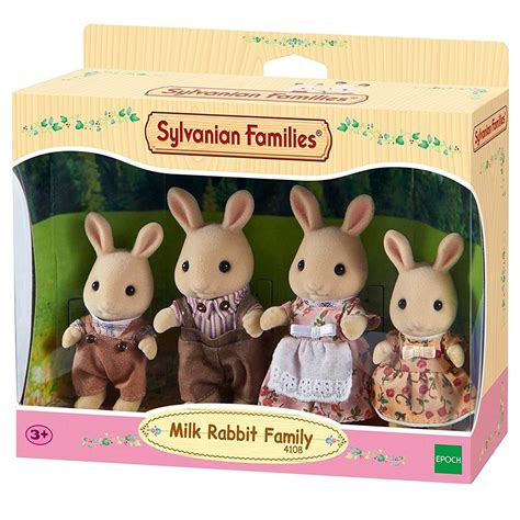 Игрушка Сильвания Фэмили (Sylvanian Families) Семья Молочных Кроликов ...