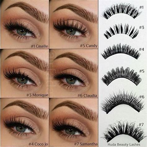 Накладные ресницы HudaBeauty Naomi, Raquel, Scarlett etc. - «Идеальное ...