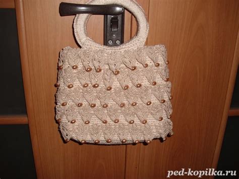 Элегантная сумочка вязанная крючком. Авторская работа. Сумочка ...